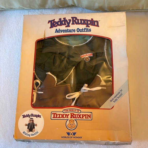 Teddy Ruxpin | Toys | Teddy Ruxpin Adventure Outfit In Box | Poshmark